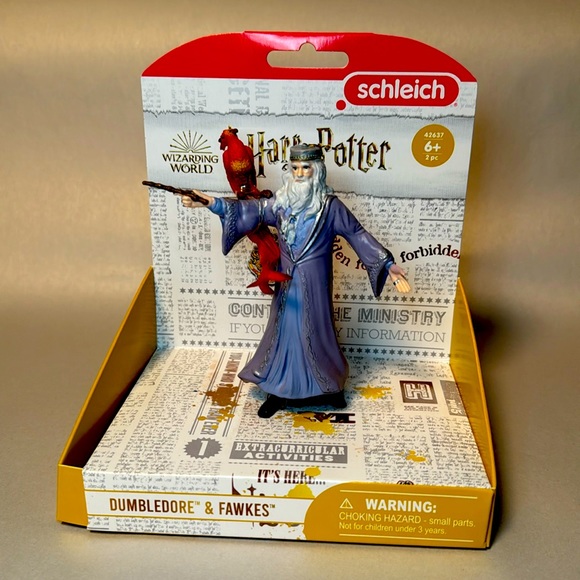Warner Bros. | Toys | Dumbledore And Fawkes Figurine Set | Poshmark